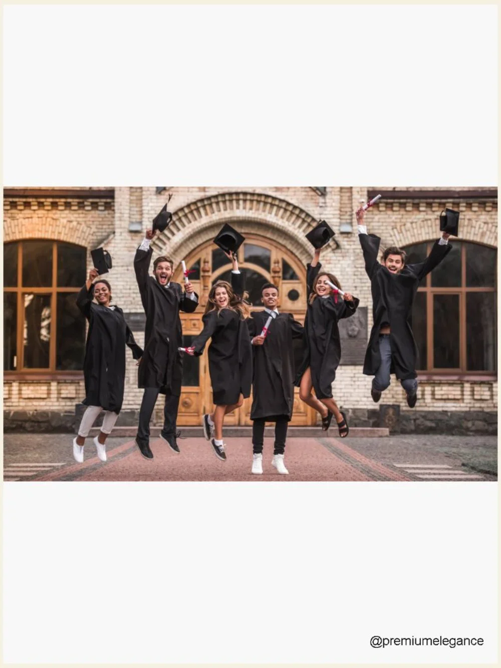 Other | Matte Graduation Gown Cap Tassel Set 226 High School Bachelor ...